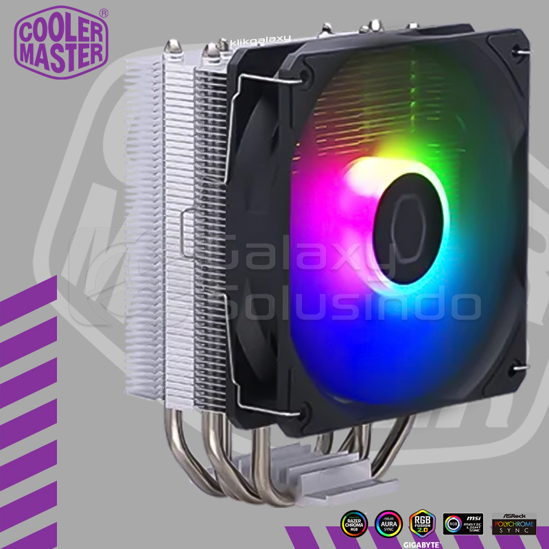 Jual Cooler Master Hyper 212 Spectrum V3 Black ARGB CPU Cooler | Shopee ...