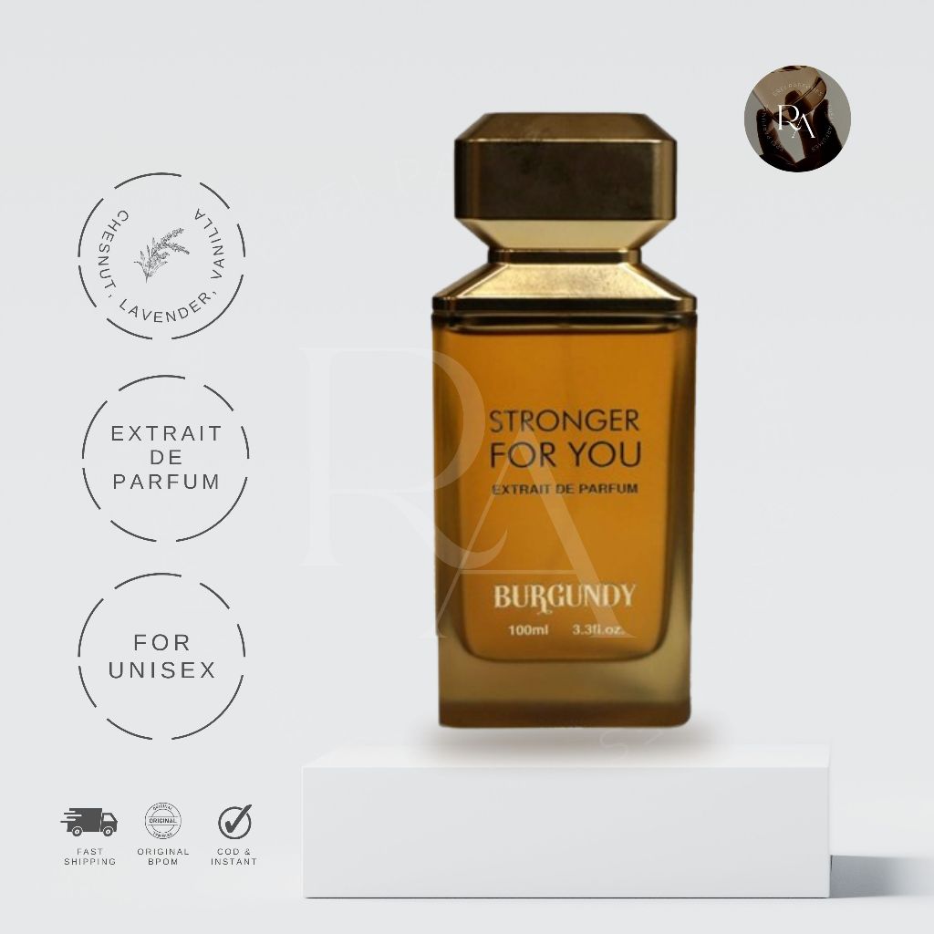 Jual Burgundy Stronger For You Unisex - 100 ML | Shopee Indonesia