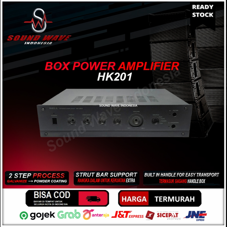 Jual BOX POWER AMPLIFIER HK201 | Shopee Indonesia