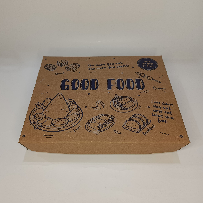 Jual Box Martabak Manis Dan Telor Ukuran 19,5 x 16,5 x 4,5 Laminasi ...