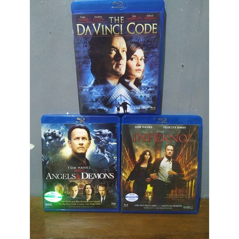 Jual BD BR BLU angels & demons /the davici code/inferno by tom hanks | Shopee Indonesia