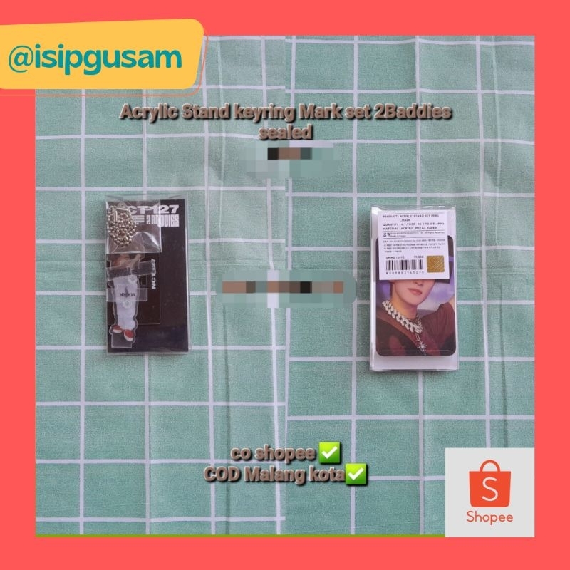 Jual Ready Sealed Clearancesell Acrylic Keyring Mark Set 2 Baddies 