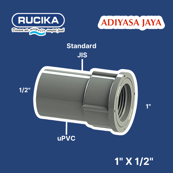 Jual Faucet Socket AW 1 X 1/2 (Rucika) / SDD (Sock Drat Dalam) | Shopee ...