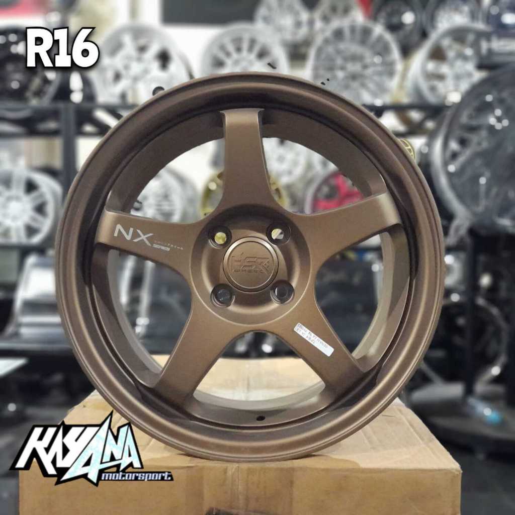 Jual Velg Mobil R16 HSR Kailolo Pcd 4x100 Lebar 7 Et 42 Bronze Velg ...