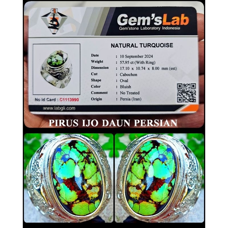 Jual PIRUS IJO DAUN PERSIA ( ASLI TAMBANG IRAN KUNO ) | Shopee Indonesia