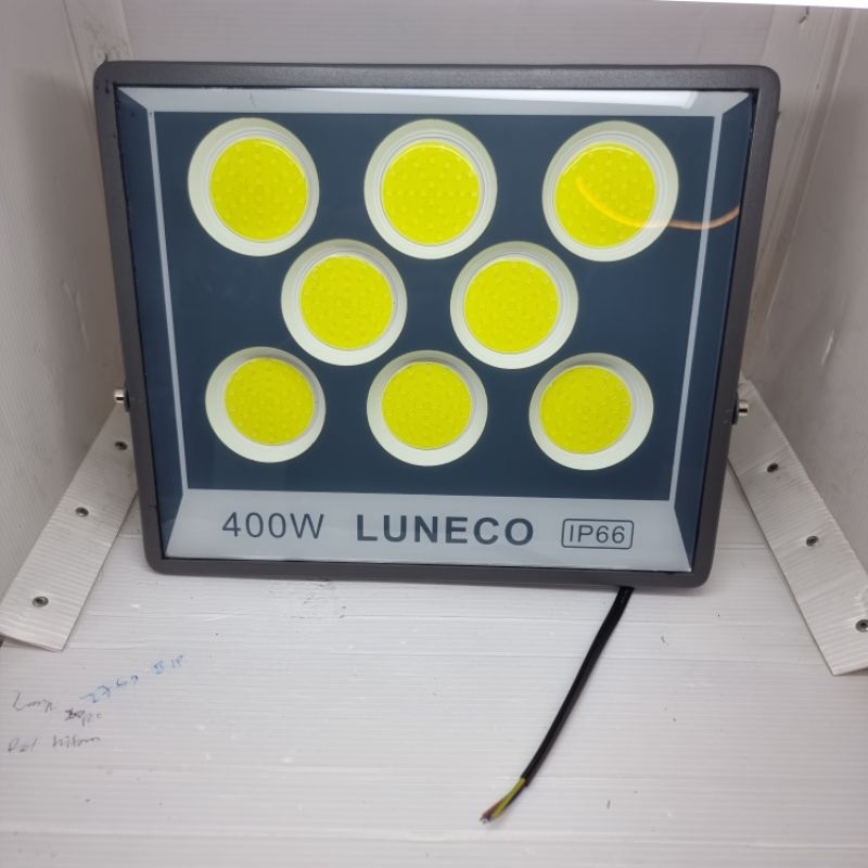 Jual lampu sorot led luneco 400watt 400w / tembak led 400w - floodlight led cob 400w 400 watt ...