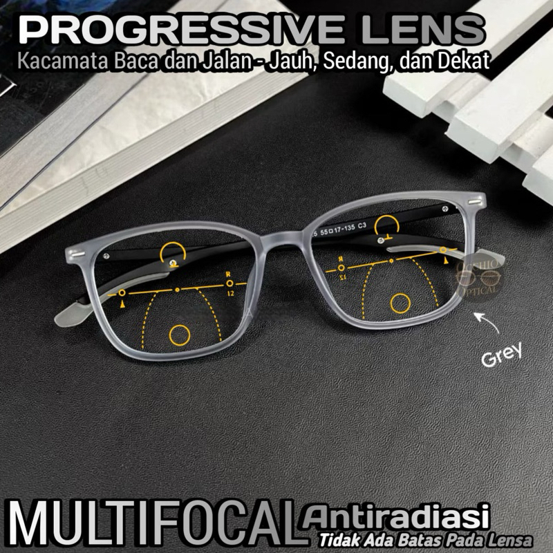 Jual Kacamata Progresif Antiradiasi Pria/Wanita | Kacamata Baca Plus ...