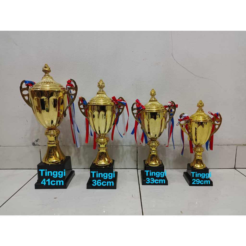 Jual PIALA LOGAM TROPHY KEJUARAAN METAL IMPORT BT01 1 SET | Shopee ...