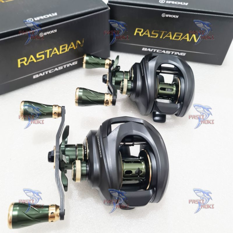 Jual Reel Iroly BC Iroly Rastaban New Series Alumunium Body Carbon LOUD ...