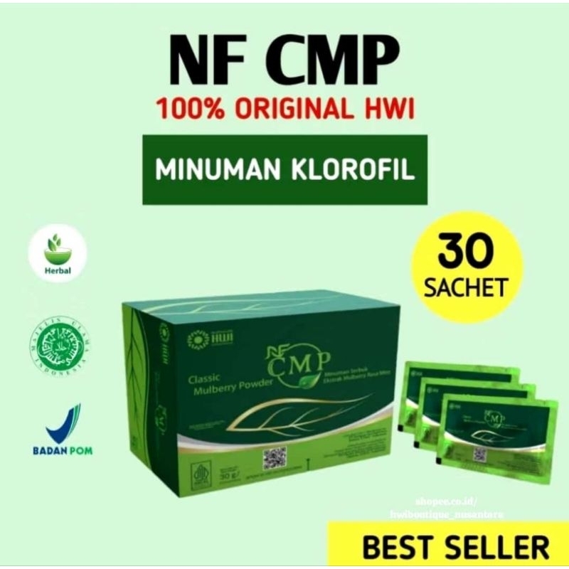 Jual CMP HWI ORIGINAL BPOM/DETOX TUBUH/MINUMAN KLOROFIL/MINUMAN KELOR ...