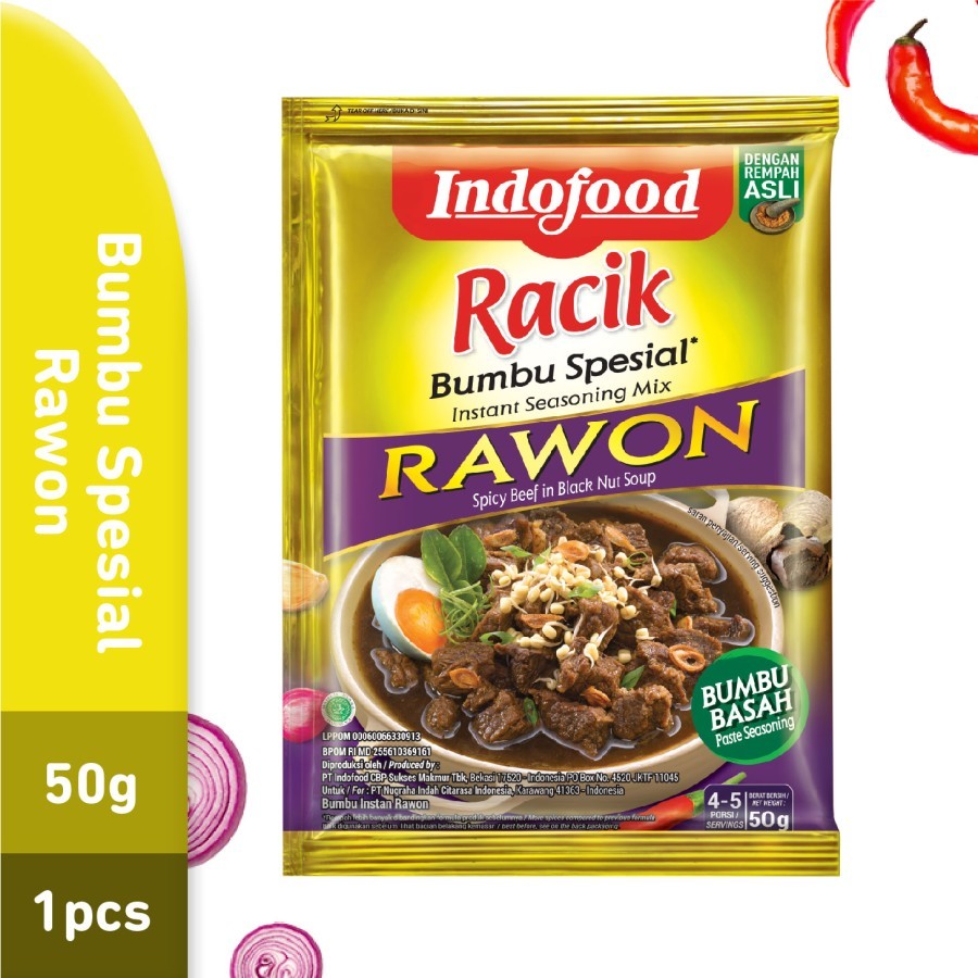 Jual Indofood Racik Bumbu Spesial Rawon | Shopee Indonesia