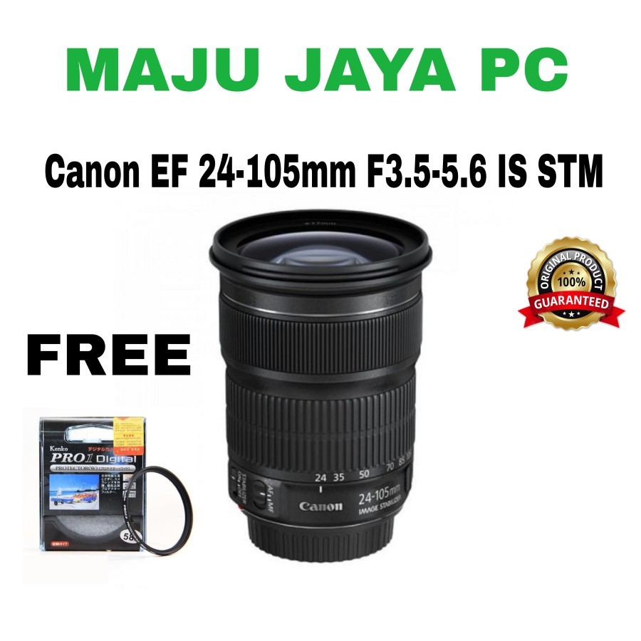 Jual LENSA CANON EF 24-105MM F3.5-5.6 IS STM | Shopee Indonesia