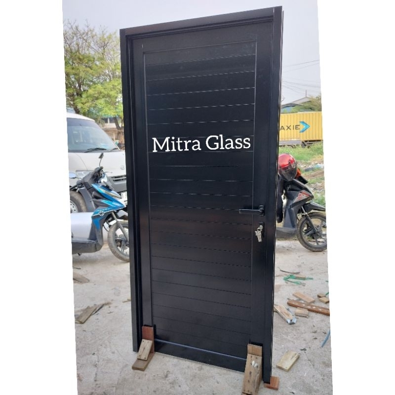 Jual pintu full aluminium L80 x T200 | Shopee Indonesia