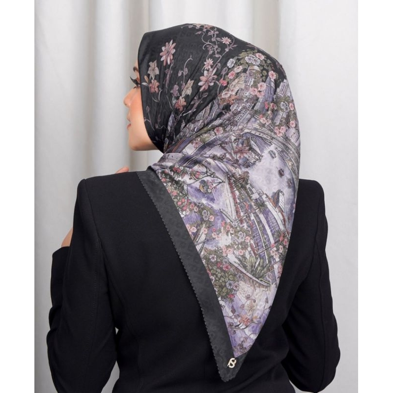 Jual Buttonscarves Dubai series 2 black oud | Shopee Indonesia