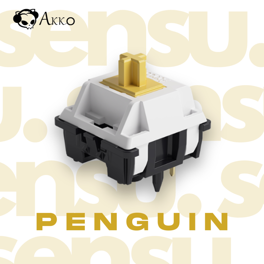 Jual Akko Penguin Silent Switch - Tactile | Shopee Indonesia