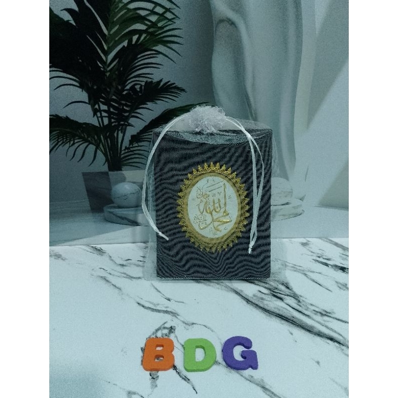 Jual (isi 50 pcs)Sarung tile untuk Souvenir ( BUKU YASIN ) ukuran ...