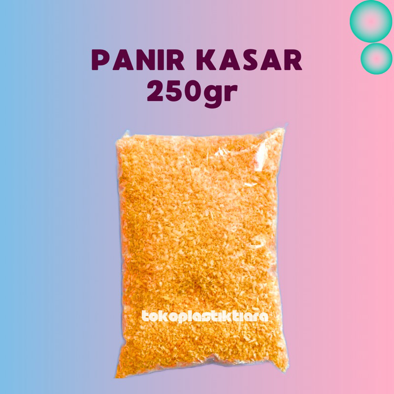 Jual Tepung Panir Kasar 250gr Repack / Tepung Roti Panko / Breadcrumb ...