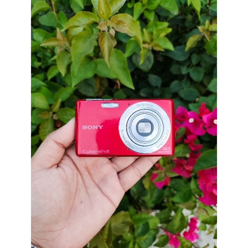 Jual DIGICAM SONY CYBERSHOT DSC-W620 RED MULUS | Shopee Indonesia