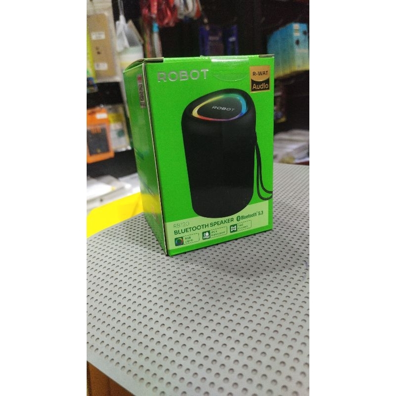 Jual Speaker bluetooth Robot RB120 5.3 Musik box Waterproof | Shopee ...