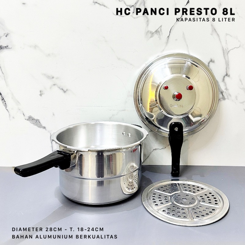 Jual PANCI PRESTO + STEAMER / KUKUSAN | Shopee Indonesia