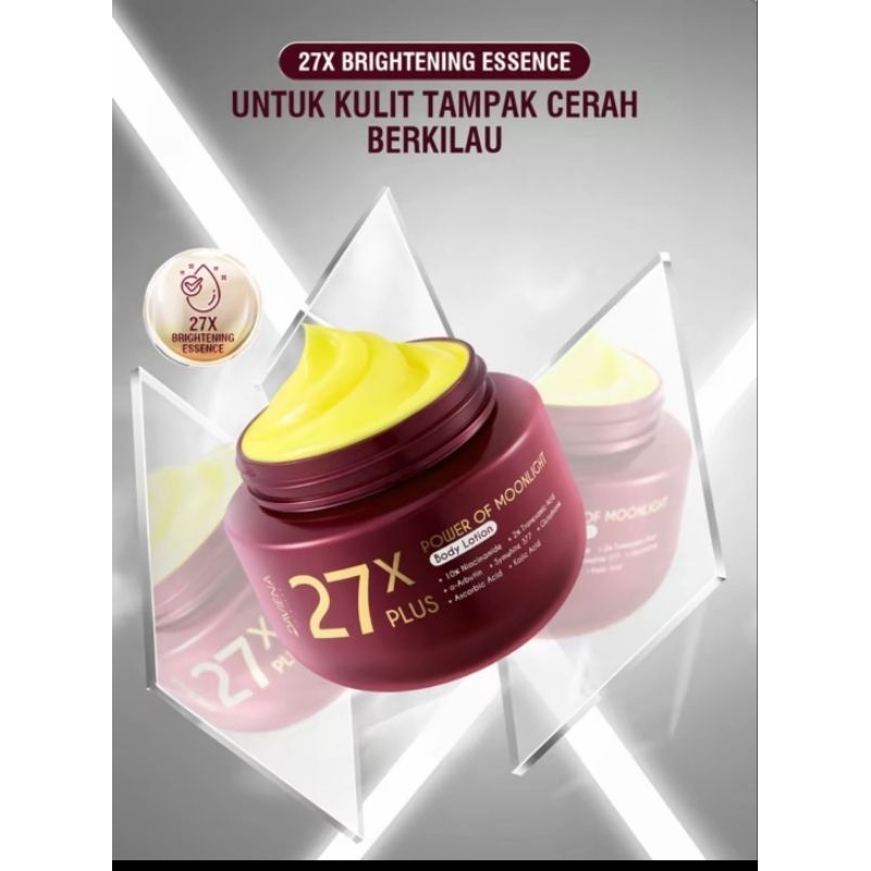 Jual HB Daviena Skincare NEW FORMULA Body Lotion 27x Power Moonlight ...