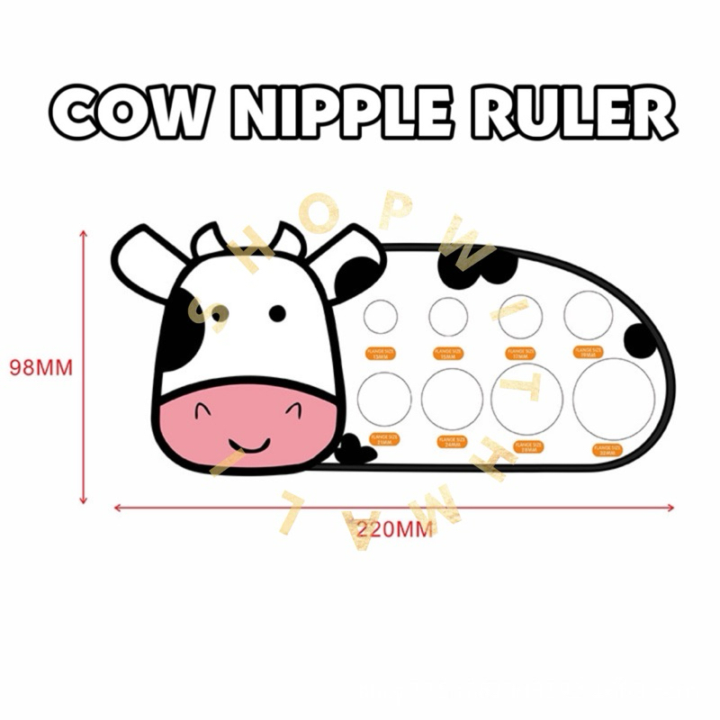 Jual (PRIVASI) COW NIPPLE RULER Alat Pengukur Penggaris Ukur Diameter Puting GUNTING ISI BARANG ...