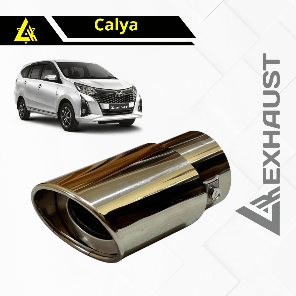 Jual LK exhaust - Muffler cutter Sigra variasi knalpot mobil oval ...