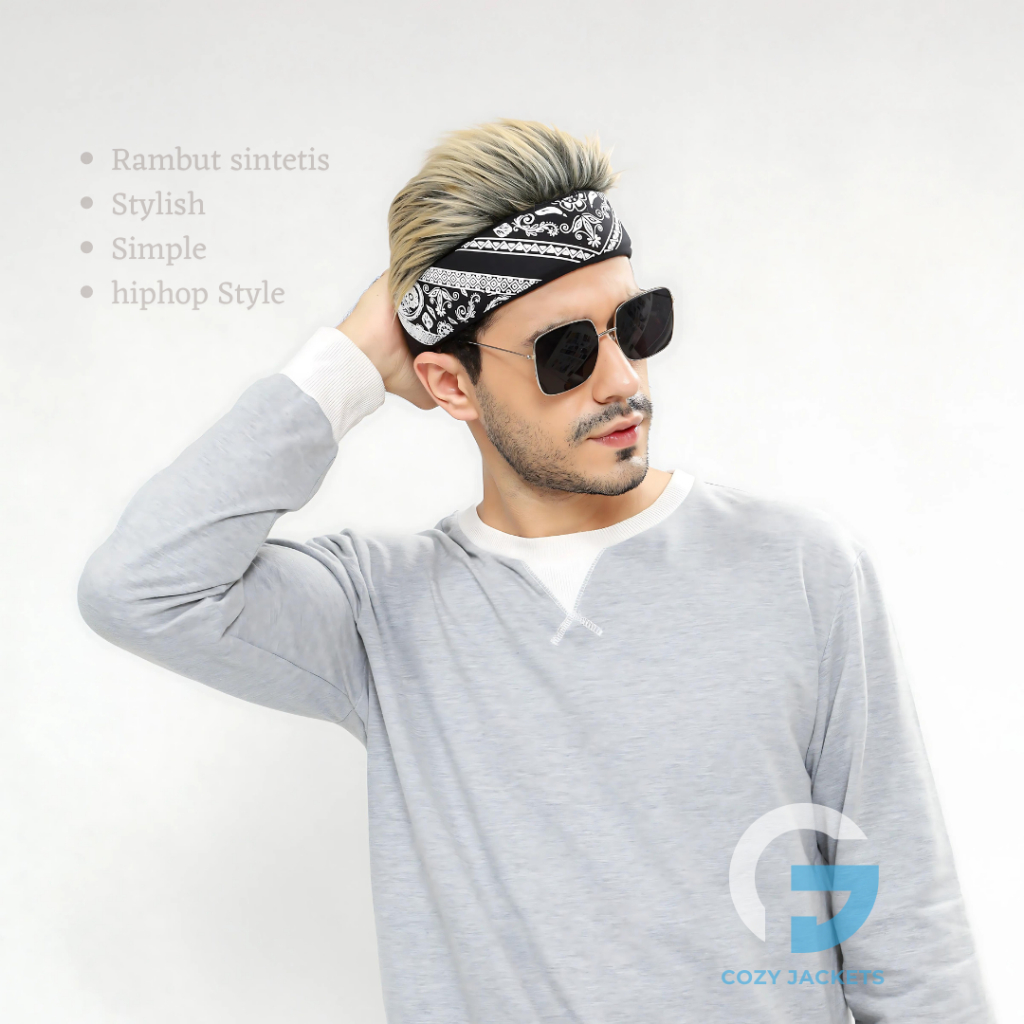 Jual Bandana korean style | Headband Sport Pria | Scarf | Iket Kepala ...