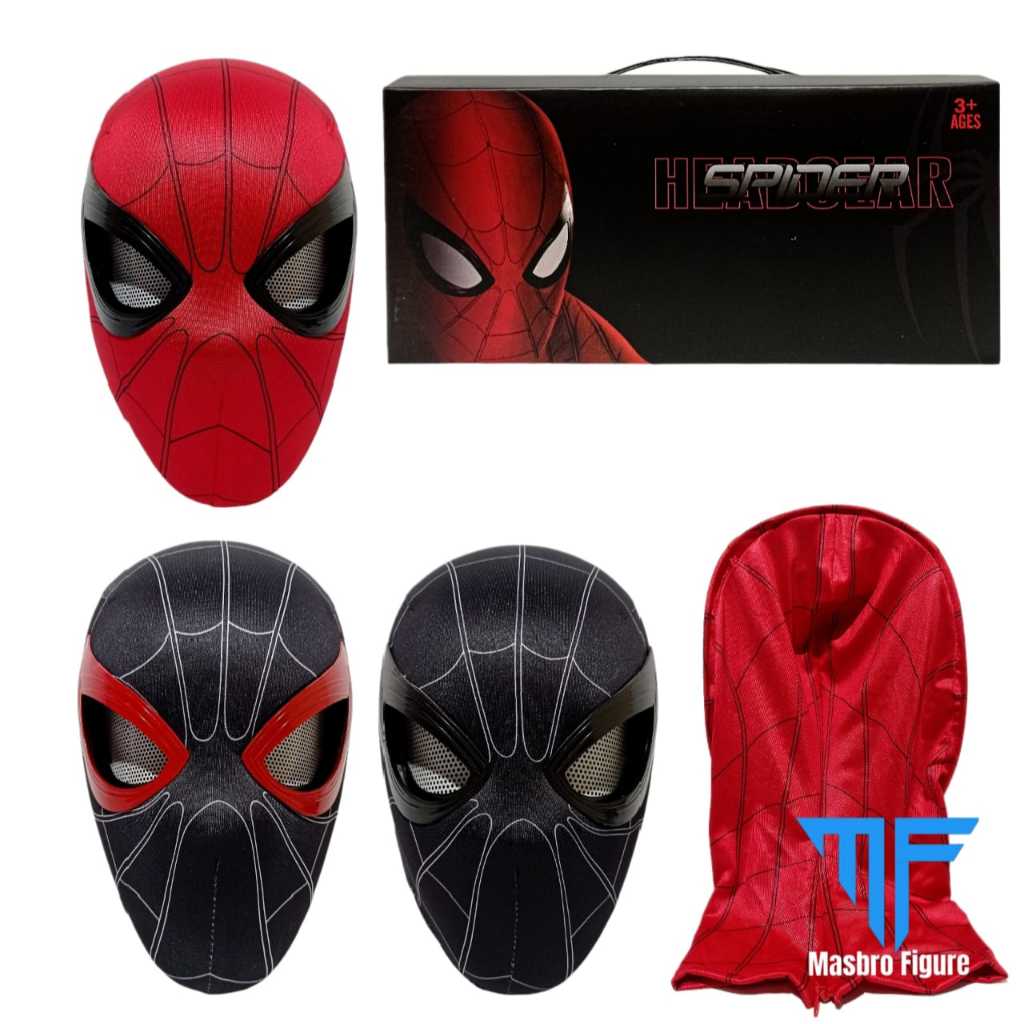 Jual Topeng Spider-man Mask Superhero Spiderman Cosplay | Shopee Indonesia