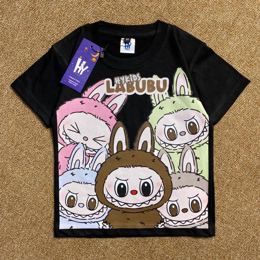 Jual Kaos Anak Motif Labubu untuk usia 1-6 Tahun Laki-laki dan ...