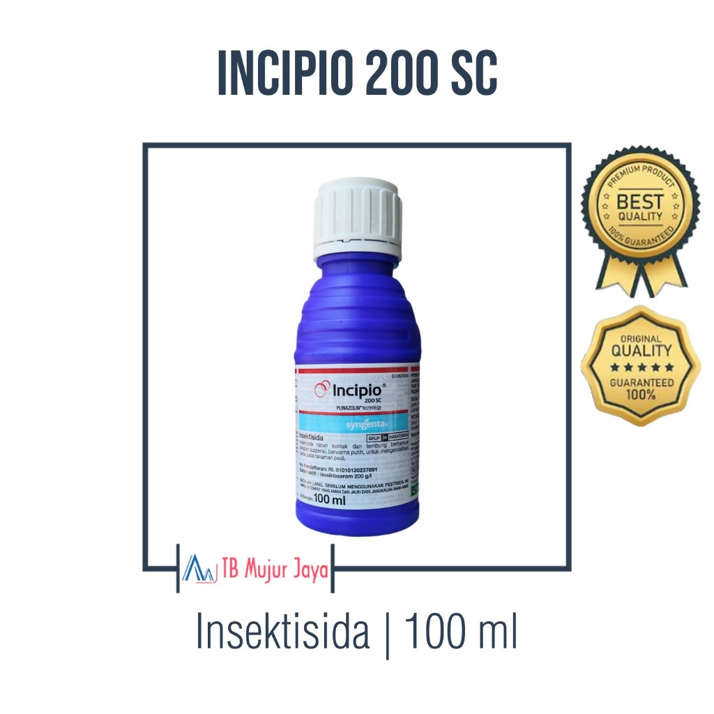 Jual INCIPIO 200 SC Syngenta Insektisida 100 ml | Shopee Indonesia