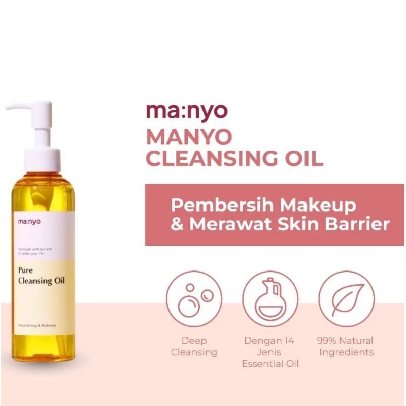 Jual cleansing oil manyo 300ml | Shopee Indonesia
