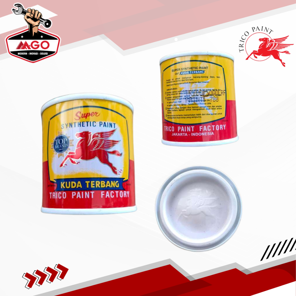 Jual Cat Minyak Kecil / Cat Kayu / Cat Besi / Cat kuda Terbang 0,1liter ...