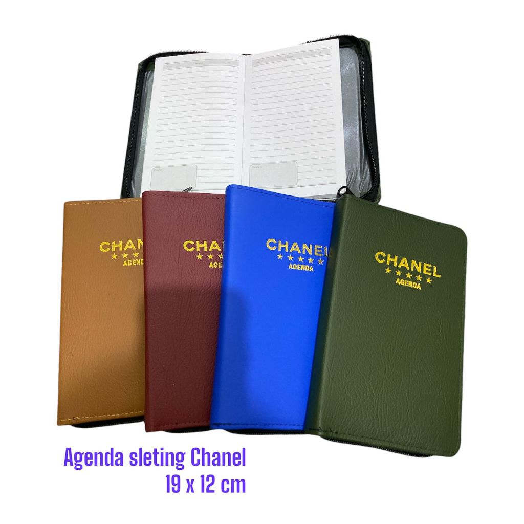 Jual [1 Pcs] Buku Agenda Sleting 100 Lembar Chanel / Notebook Catatan ...