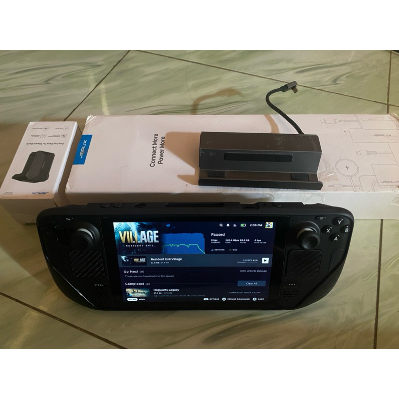 Jual SteamDeck 256GB + 512GB Fullset Banyak bonus | Shopee Indonesia