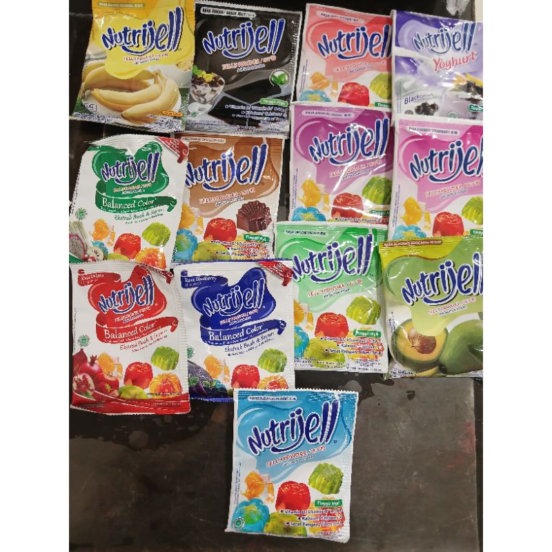 Jual nutrijel bubuk BESAR semua rasa 15GR | Shopee Indonesia