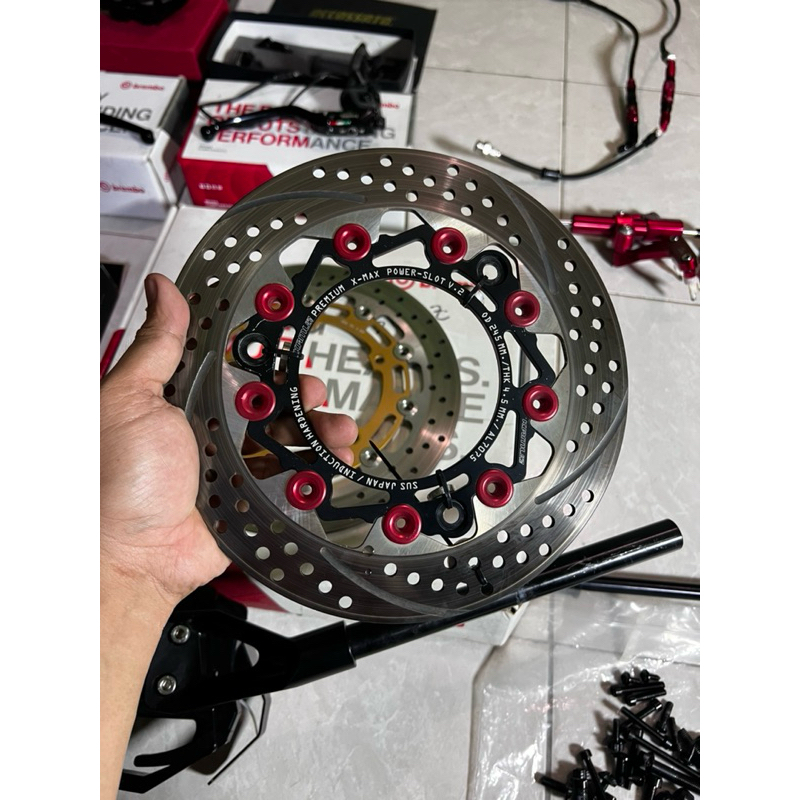 Jual disc piringan kamui floating xmax belakang second | Shopee Indonesia