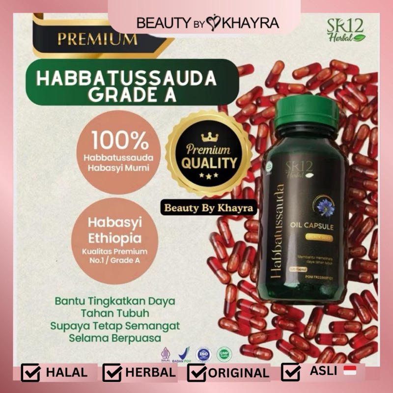 Jual HABBATUSSAUDA GRADE A PREMIUM SR12 | BEAUTY BY KHAYRA | Shopee ...