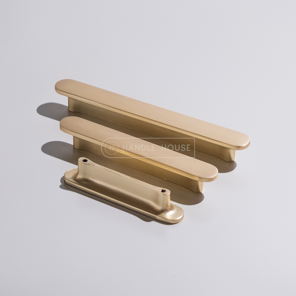 Jual Gold Brushed Skateboard Aluminum Handle - Tarikan Gagang Lemari ...