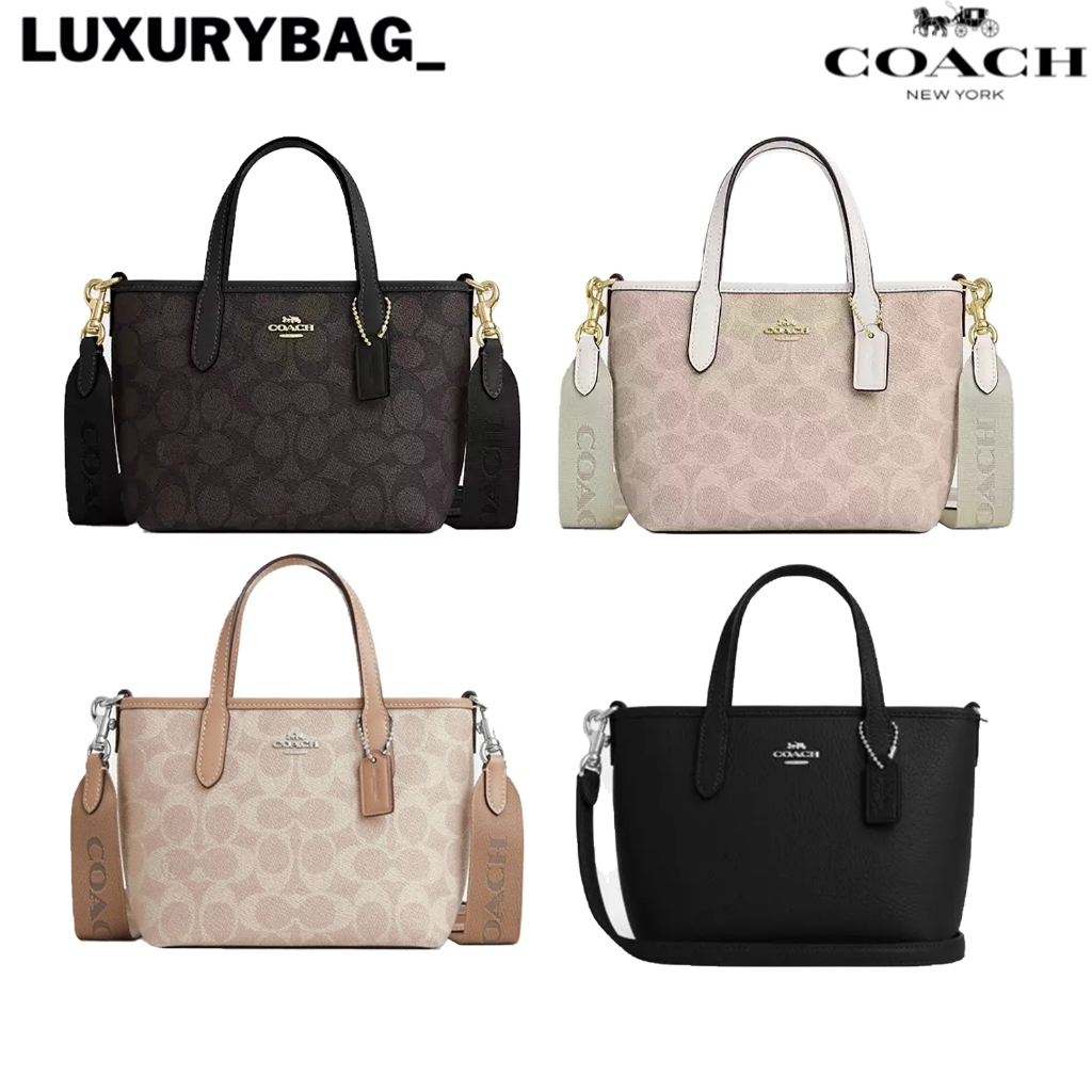 Jual CW032 WC033 Coach Women Bag City Mini Tote Bag Crossbody Bag In ...