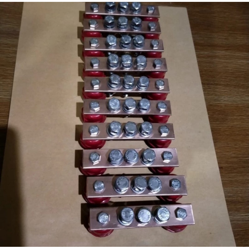 Jual busbar tembaga 3mm x 25mm x 100mm - busbar grounding / busbar ...