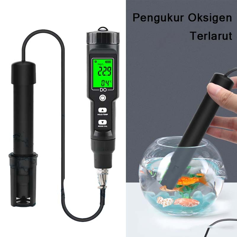 Jual Dissolved Oxygen Meter Do Meter Oksigen Oxygen Tester Alat Ukur ...