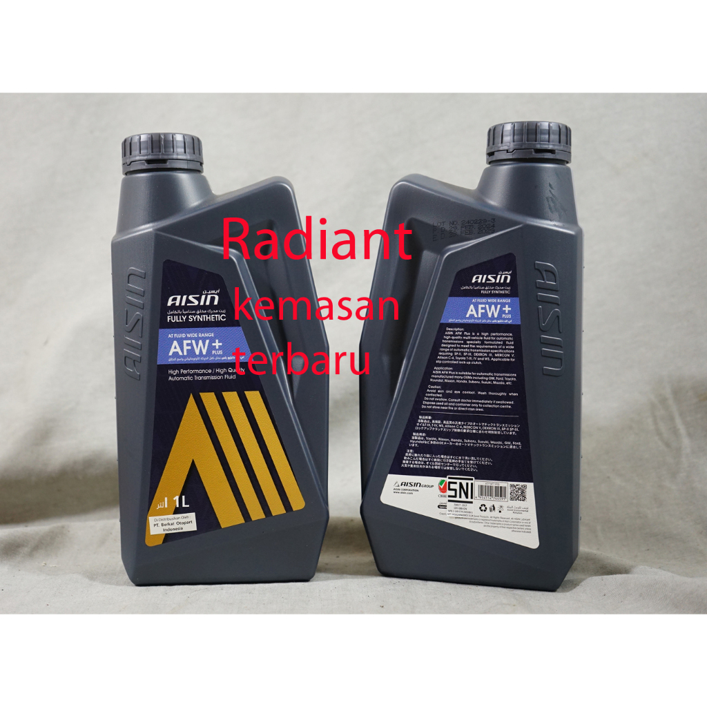 Jual Oli Aisin ATF multi AFW+ FULLY SYNTHETIC isi 1 ltr | Shopee Indonesia