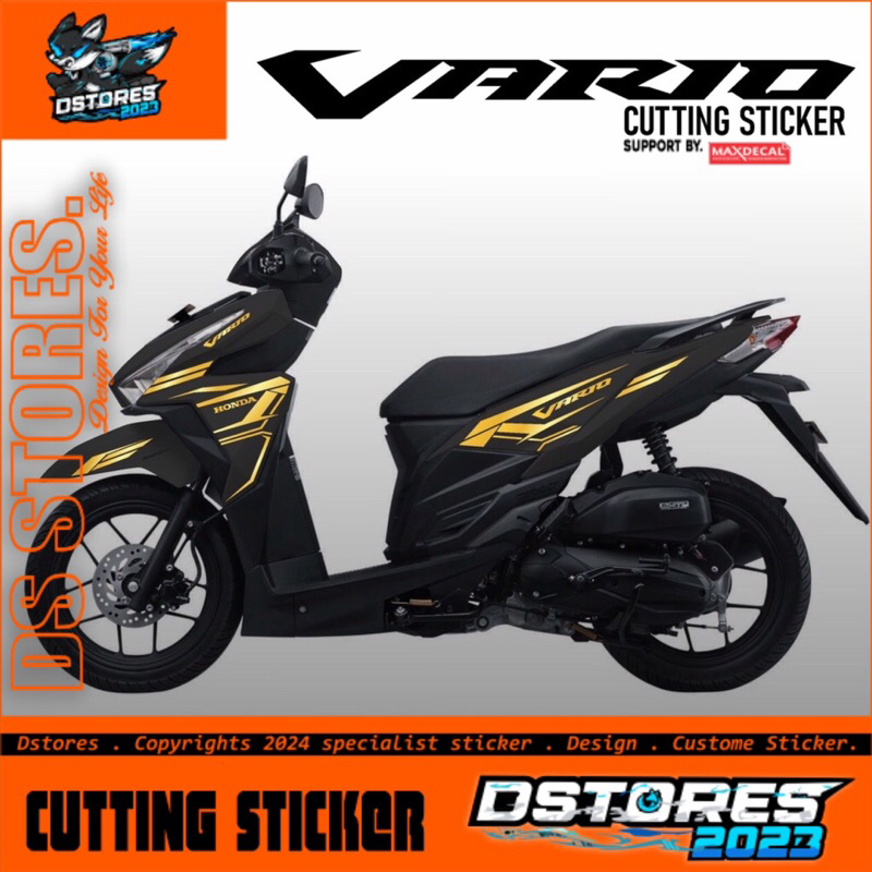Jual Cutting Sticker Vario - Aksesoris Motor Cuting Honda Vario 125 & 150 Skotlet Stiker ...