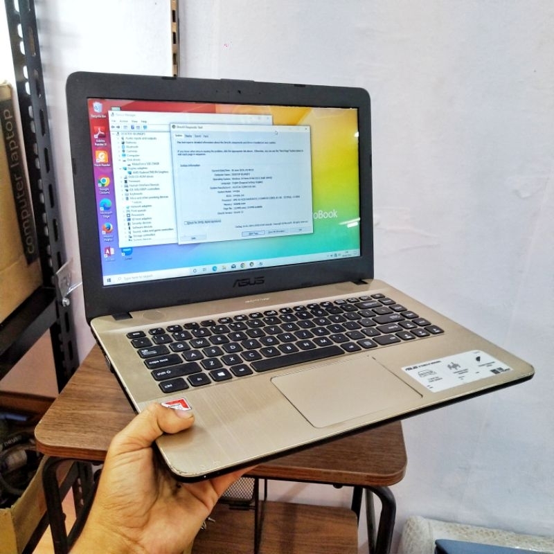 Jual ASUS VIVOBOOK X441B AMD A6 RAM 4GB SSD 256GB | Shopee Indonesia