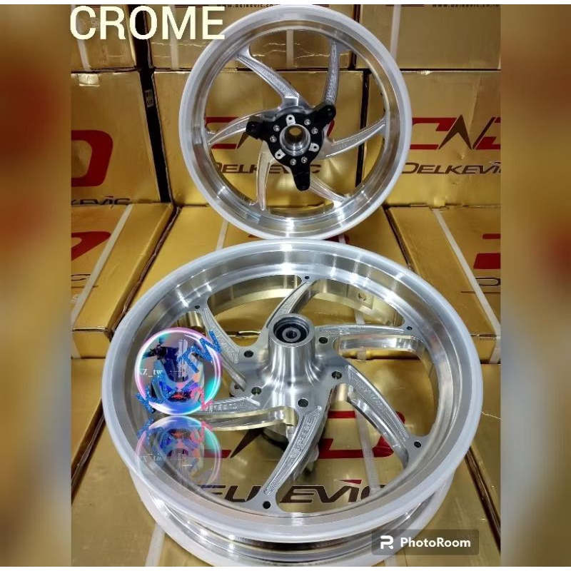 Jual VELG DELKEVIC SIXSTAR MOZ B6 V2 NEW NMAX / NMAX OLD RING 13 UK 300 ...