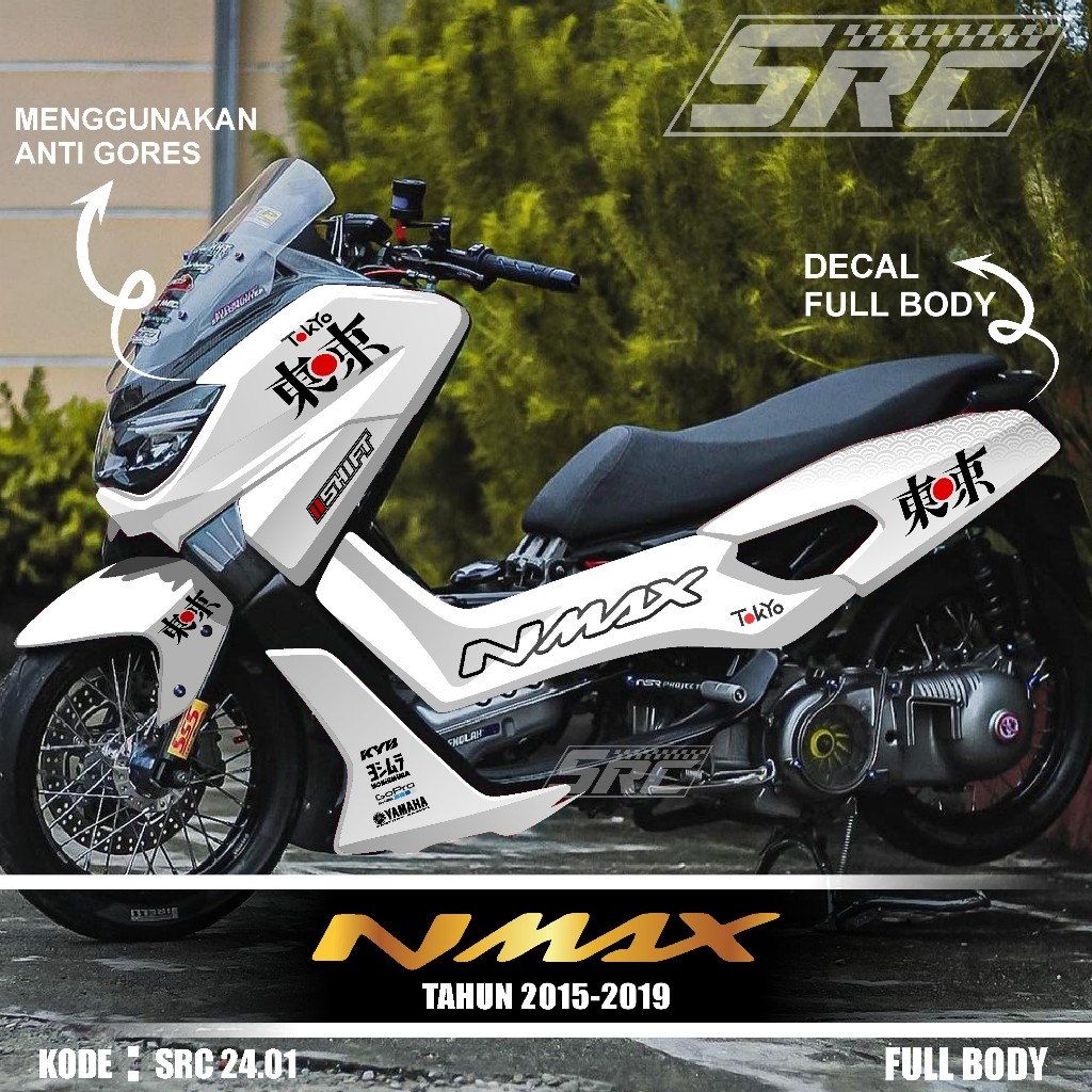 Jual Sticker Decal Full Body Yamaha Nmax Lama Old 2015 2016 2017 2018 ...