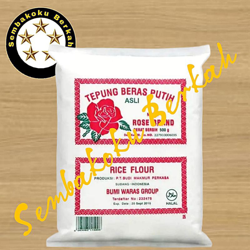 Jual Rose Tepung Beras 500G, 1 DUS Isi 20 PCS (GRATIS ONGKIR INSTANT ...