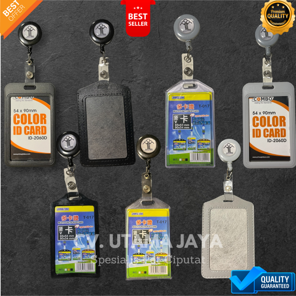 Jual ID CARD Pengayoman Logo 2 Yoyo tanda pengenal kulit plastik ...