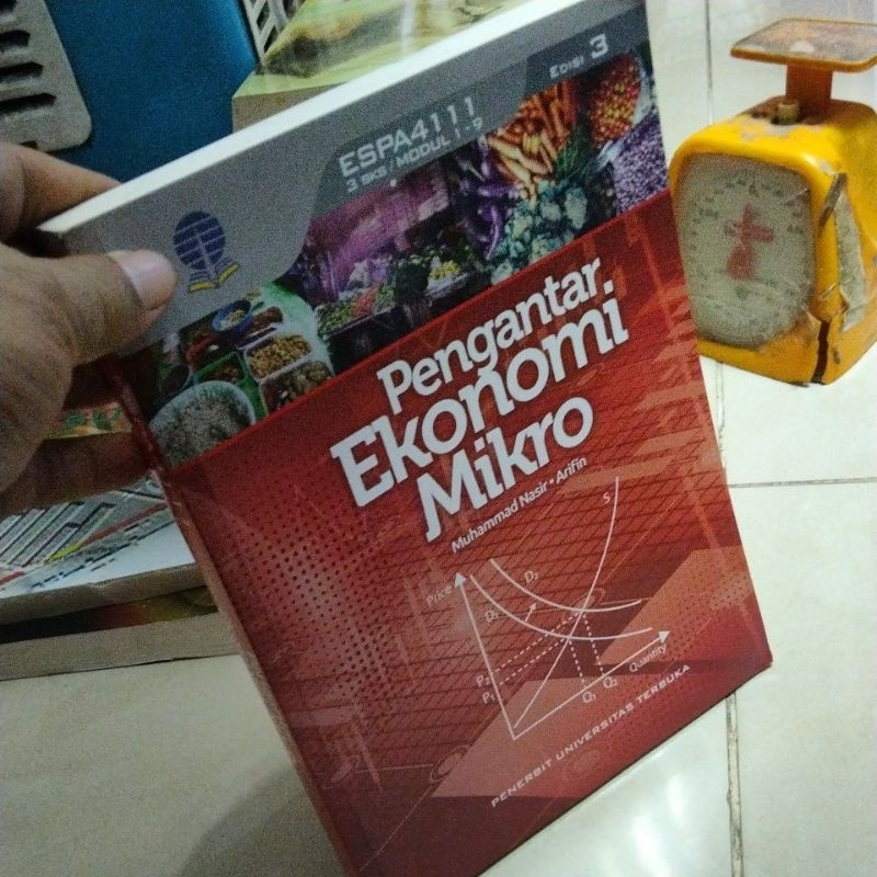 Jual Pengantar Ekonomi Mikro ESPA4111/3SKS/MODUL 1-9 EDISI 3 Muhammad Nasir Arifin UT | Shopee ...